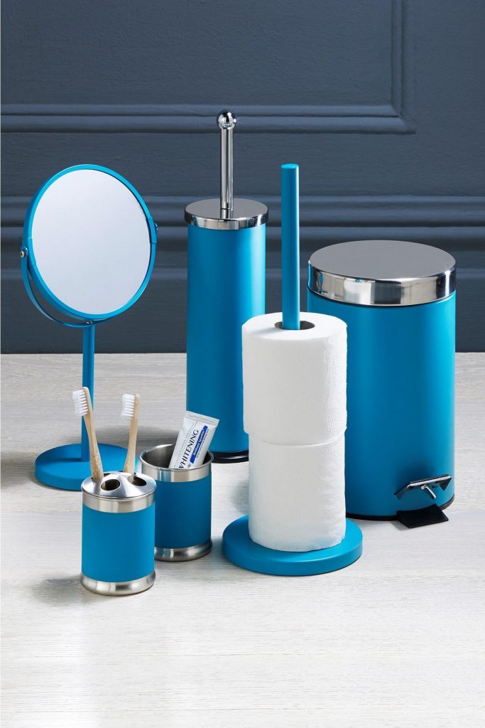 Teal Stainless Steel 6-Piece Bathroom Set – Deal Locators